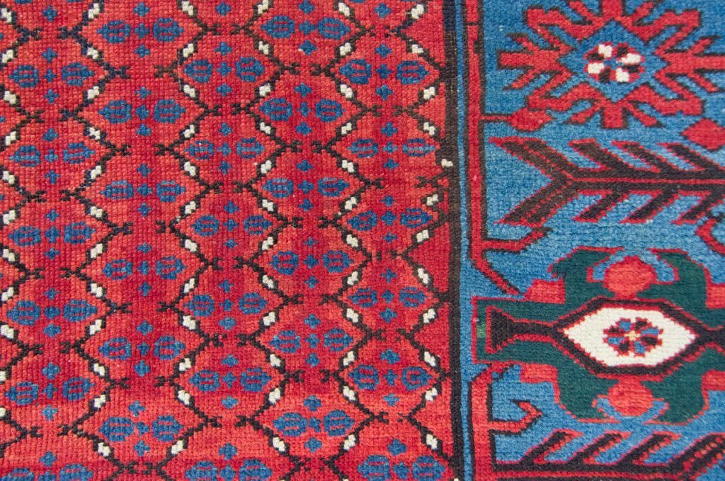 Antique Quba Kuba Caucasian Rug | House of Séance