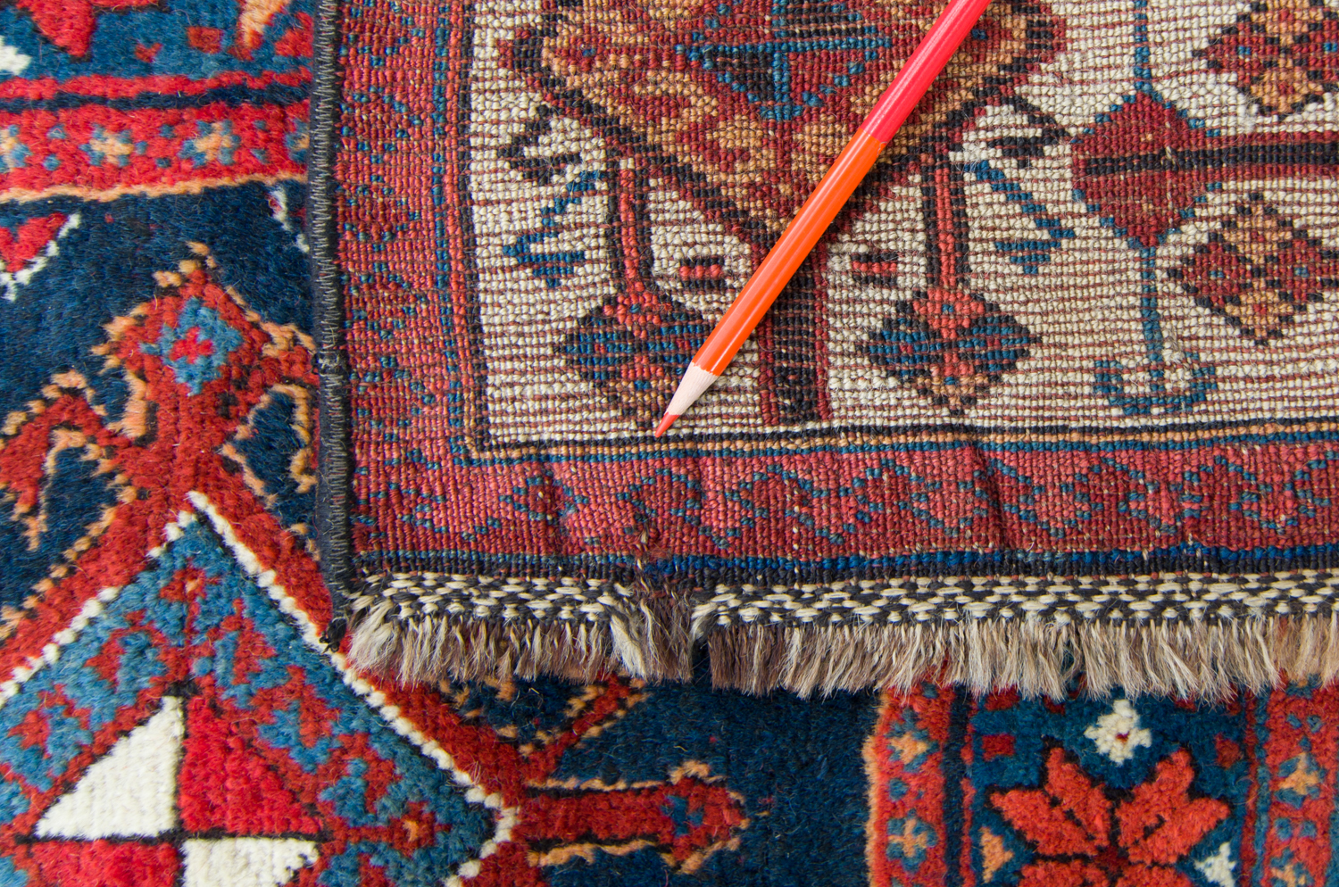 Antique Varamin Rug – LF1S157 | House of Séance