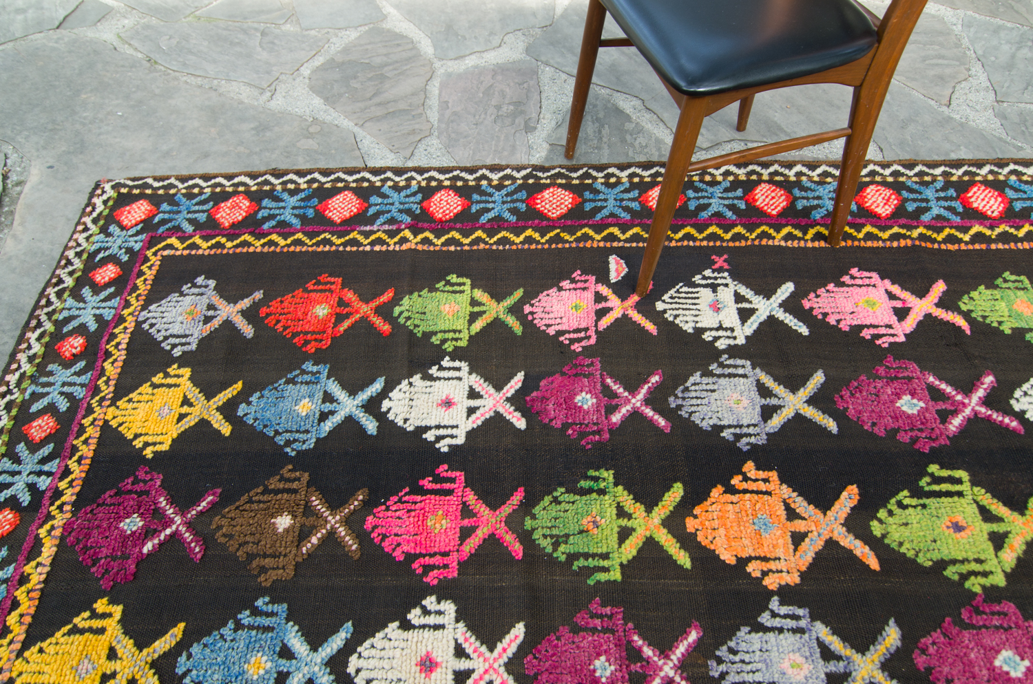 Antique Moroccan Kilim Rug | House of Séance